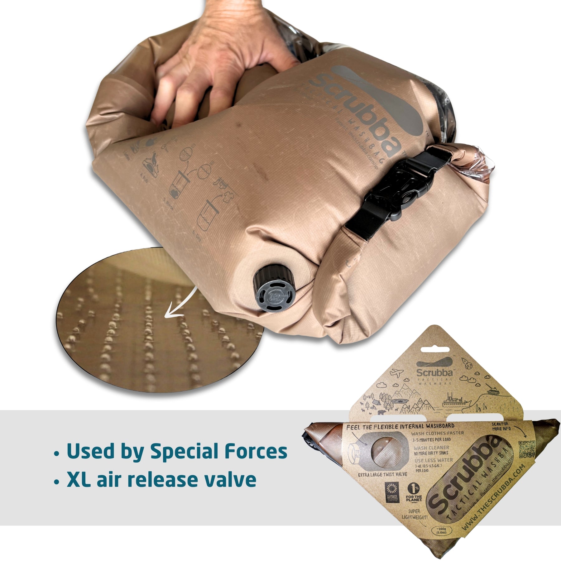 Scrubba Tactical Wash Bag