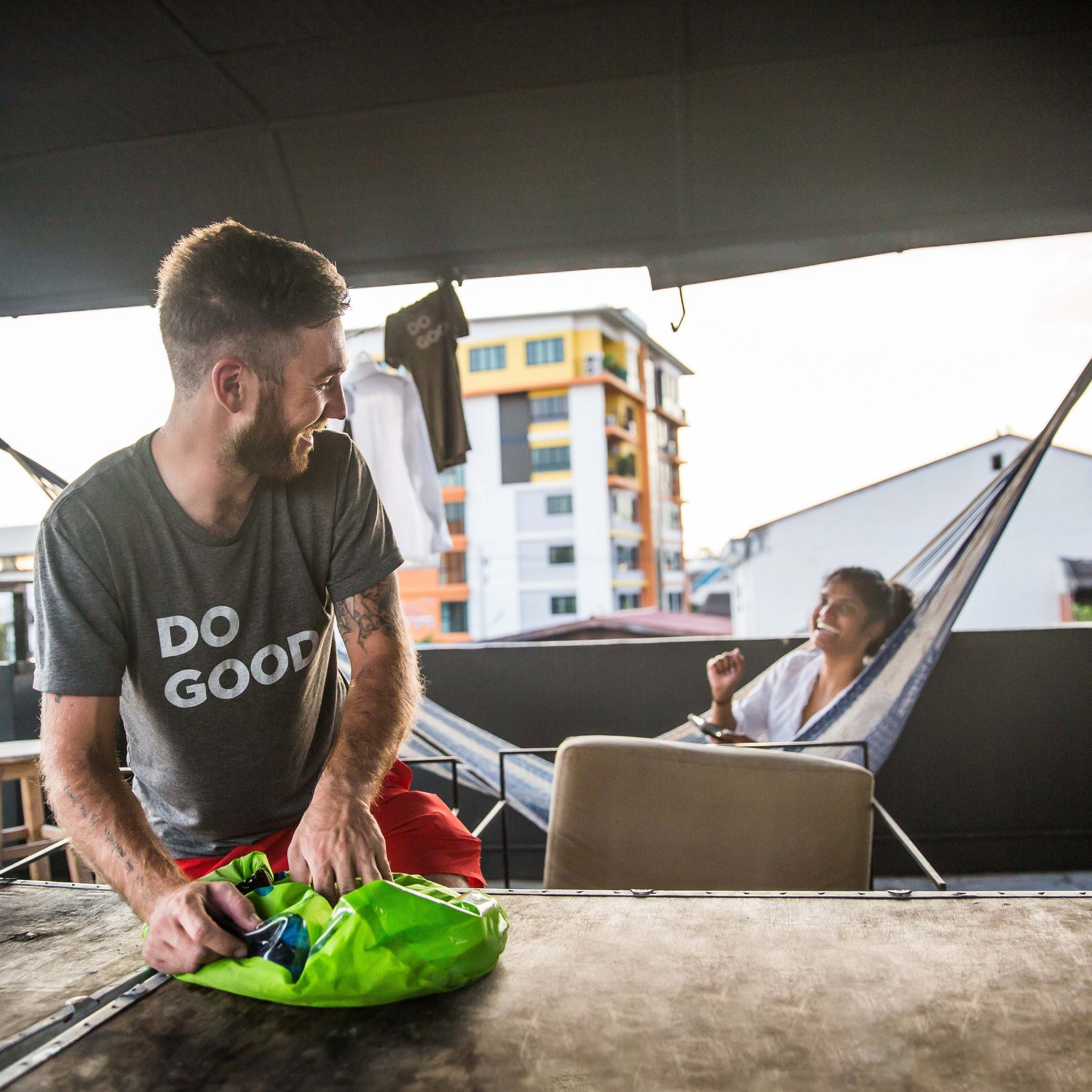 Scrubba wash bag - Tiny washing machine for apartments & travel